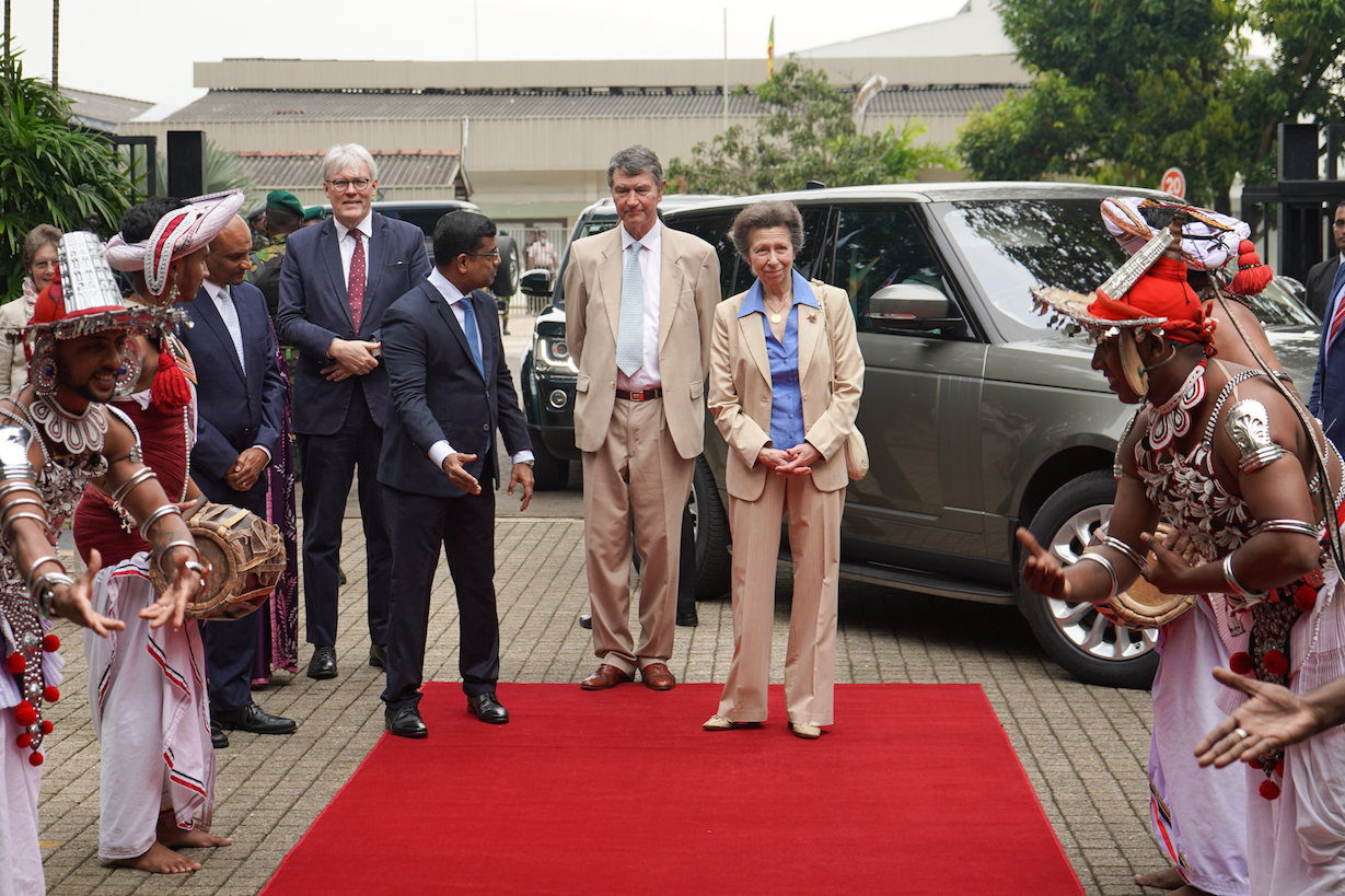 HRH Princess Anne Visits MAS Holdings As The First Stop On Her Official ...